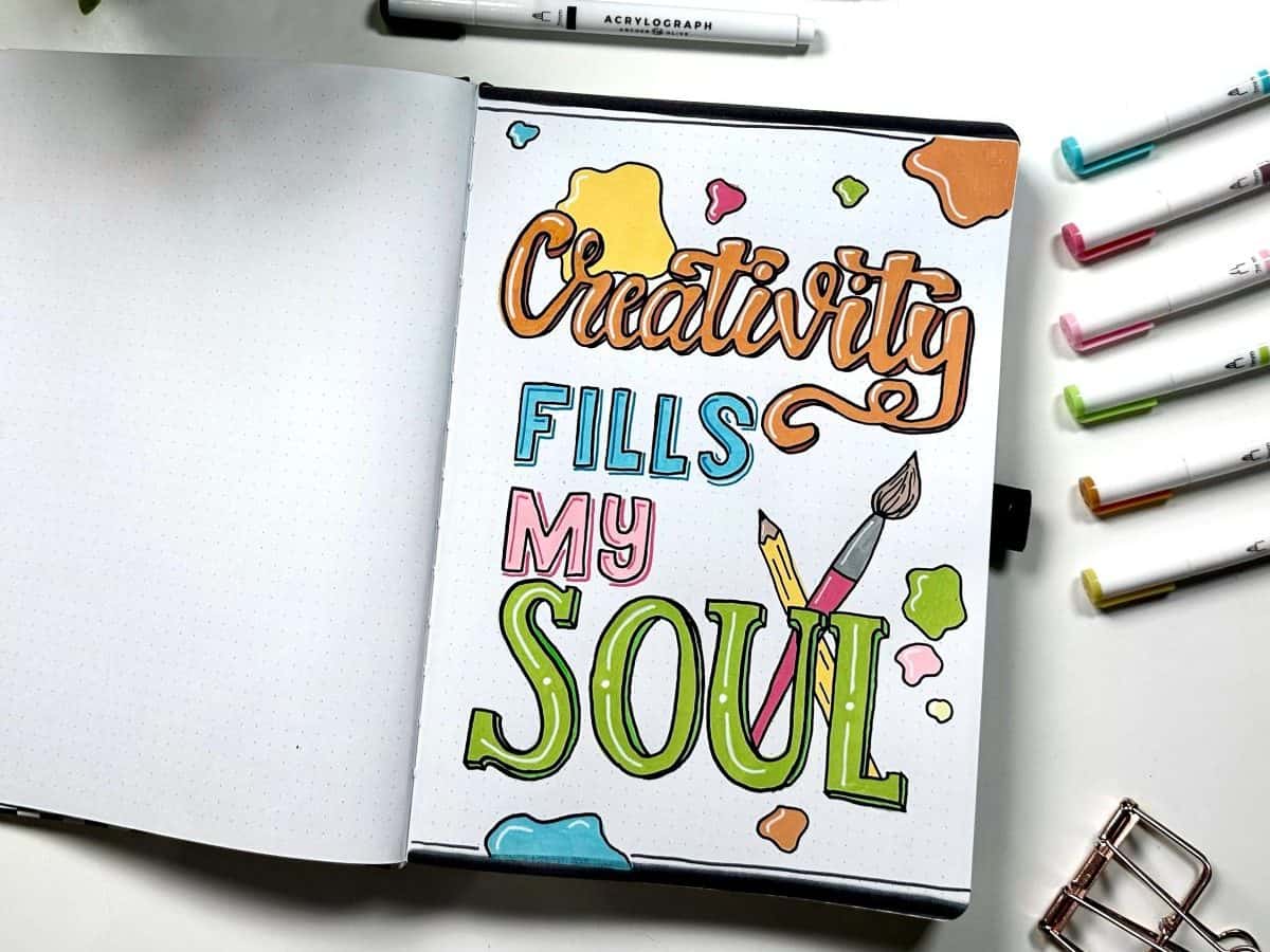 13 Inspiring Bullet Journal Quote Page Ideas
