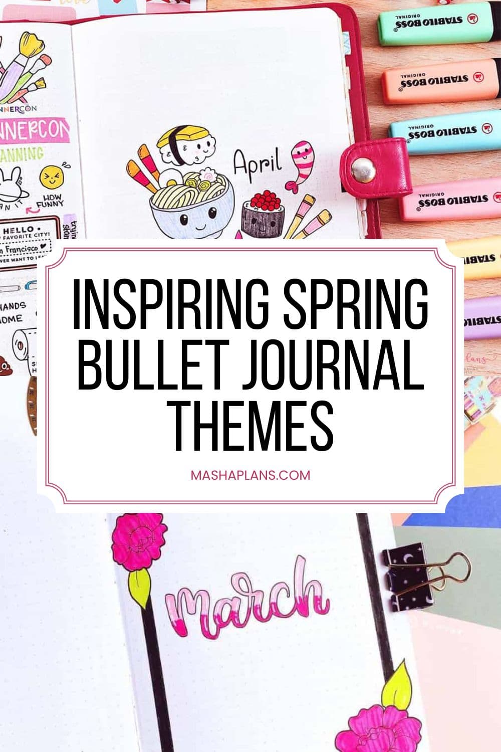 11 Inspiring Spring Bullet Journal Themes