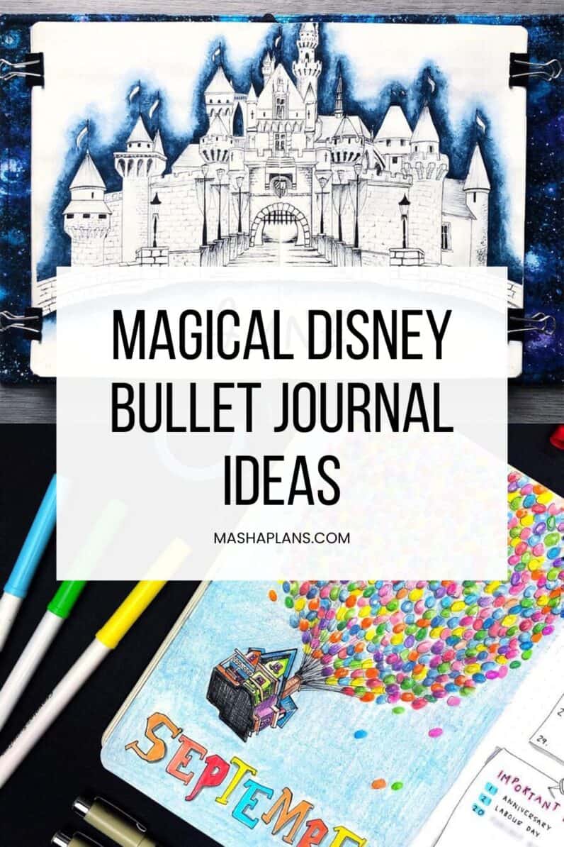 15 Magical Disney Bullet Journal Ideas