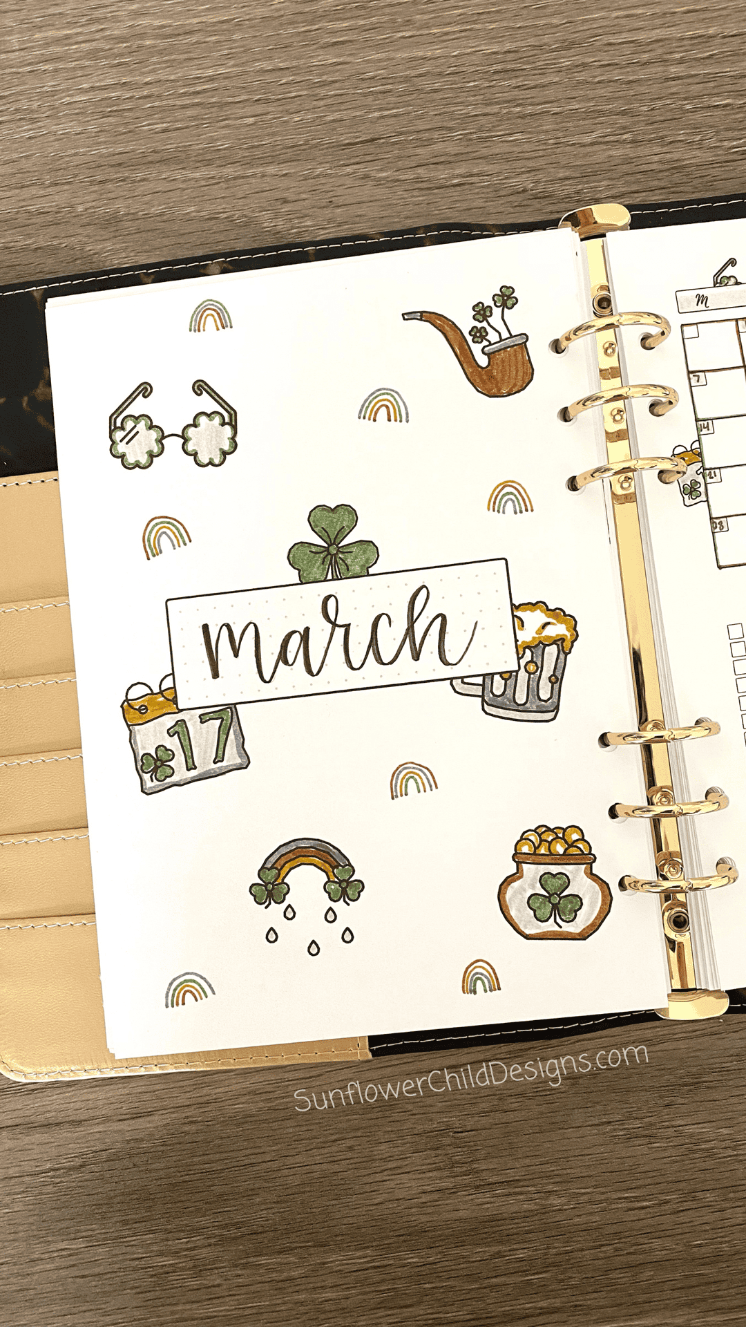11 March Bullet Journal Cover Page Ideas