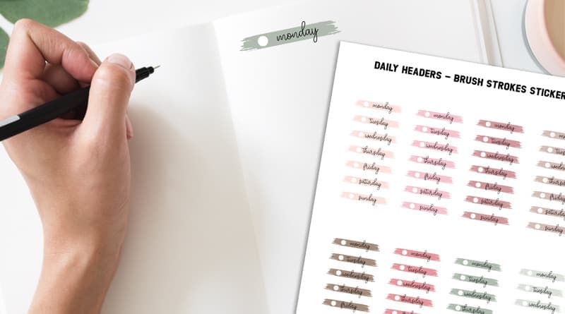 Free Printable Stickers For Journaling