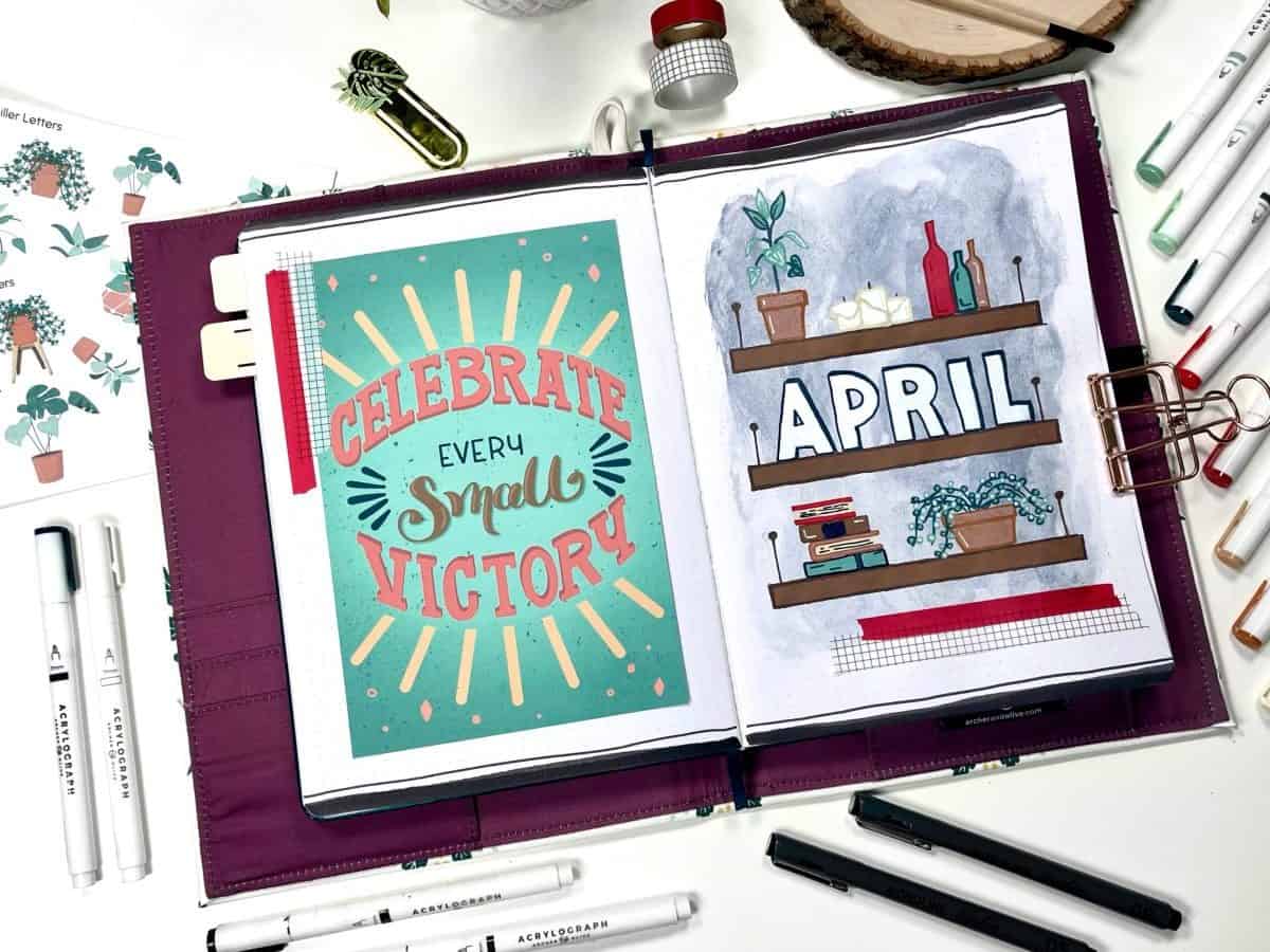 11 Inspiring Spring Bullet Journal Themes
