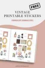 Free Printable Stickers For Journaling