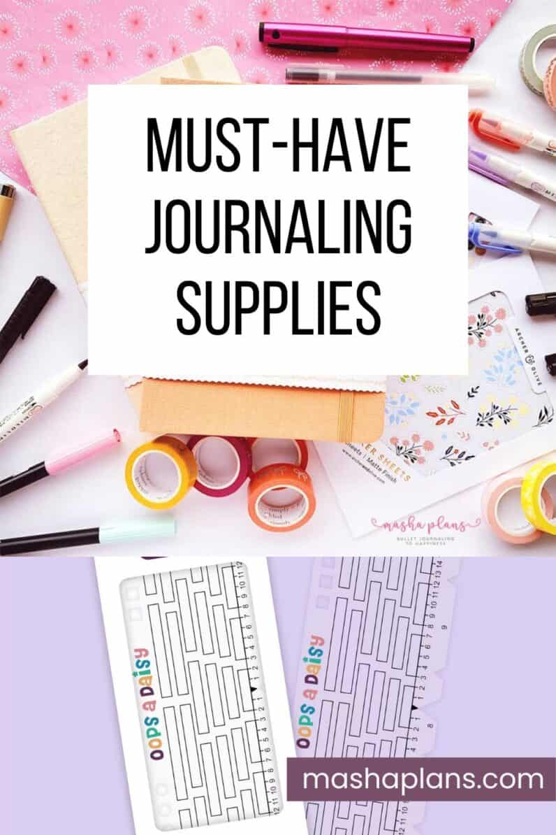 11 Must-Have Journaling Supplies