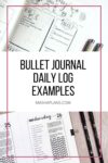 15 Bullet Journal Daily Log Examples