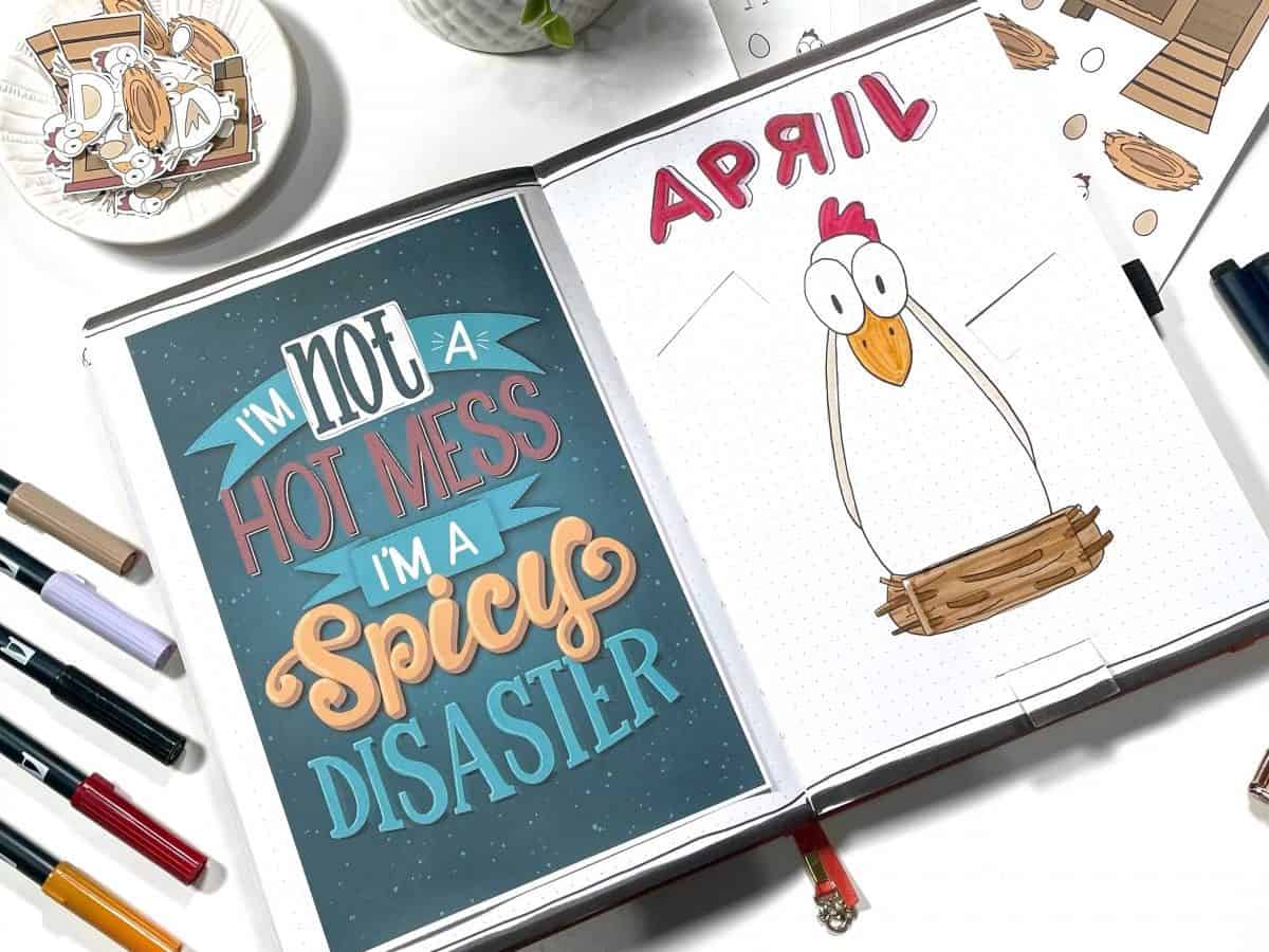 11 April Theme Ideas For Your Bullet Journal