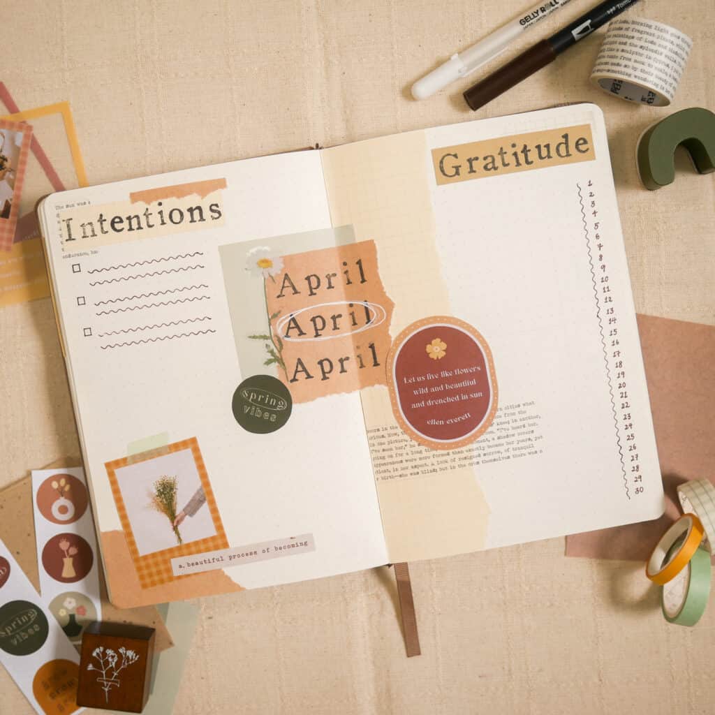 11 April Theme Ideas For Your Bullet Journal