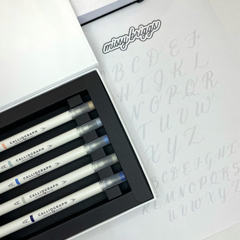 Free Lettering Printables To Master Modern Calligraphy