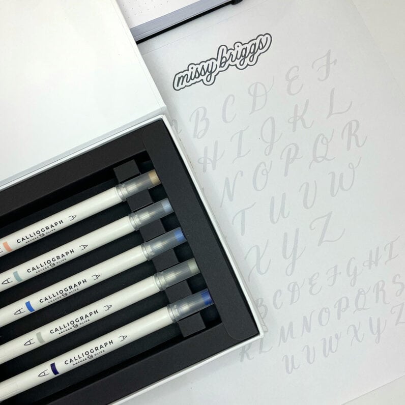 Free Lettering Printables To Master Modern Calligraphy