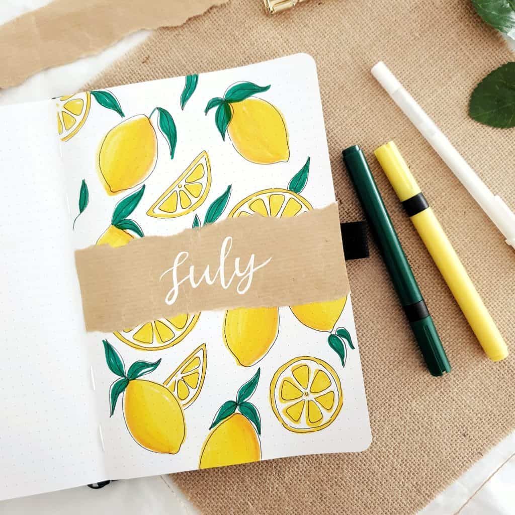 17 Bullet Journal Summer Theme Ideas