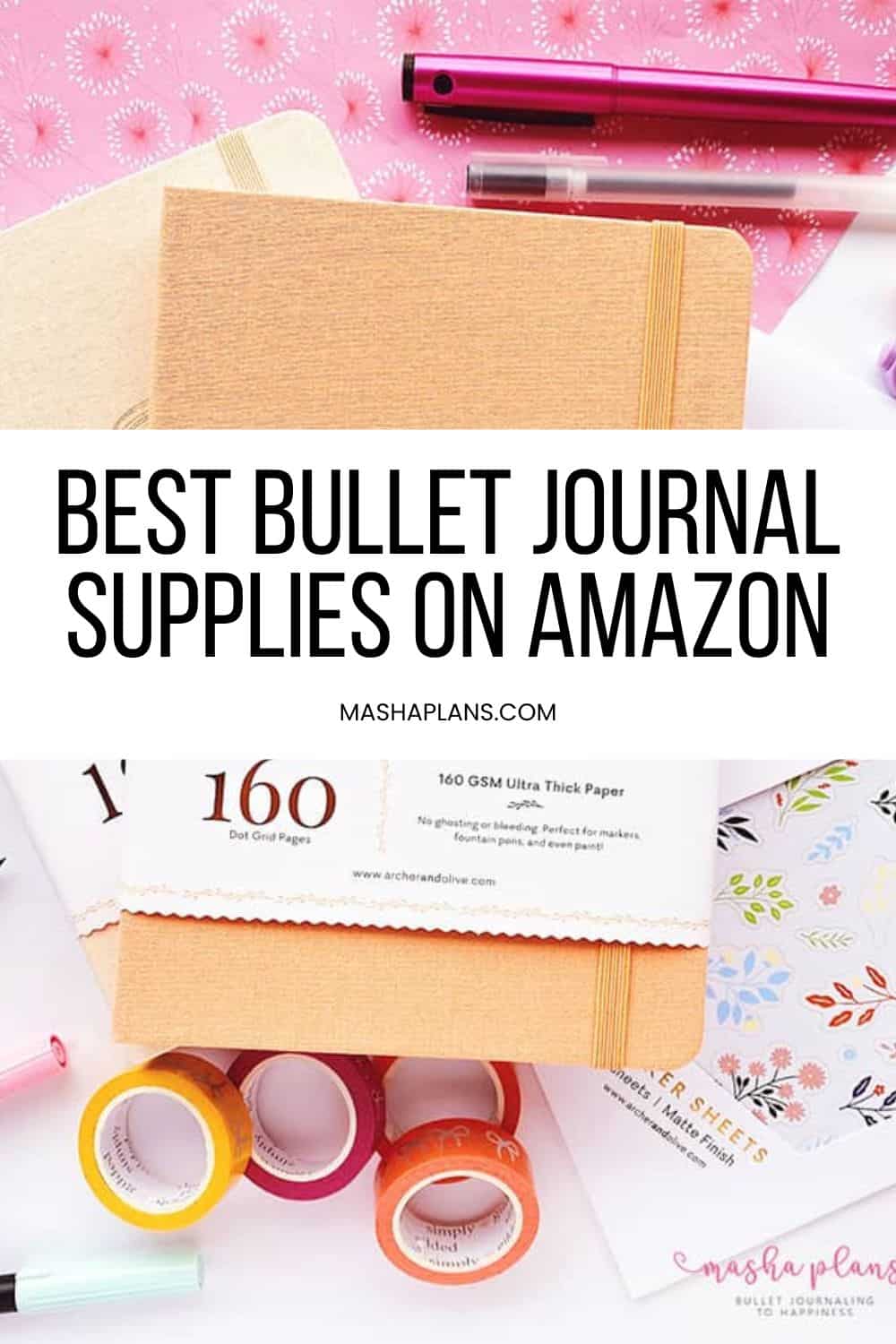 9 Best Bullet Journal Supplies On Amazon