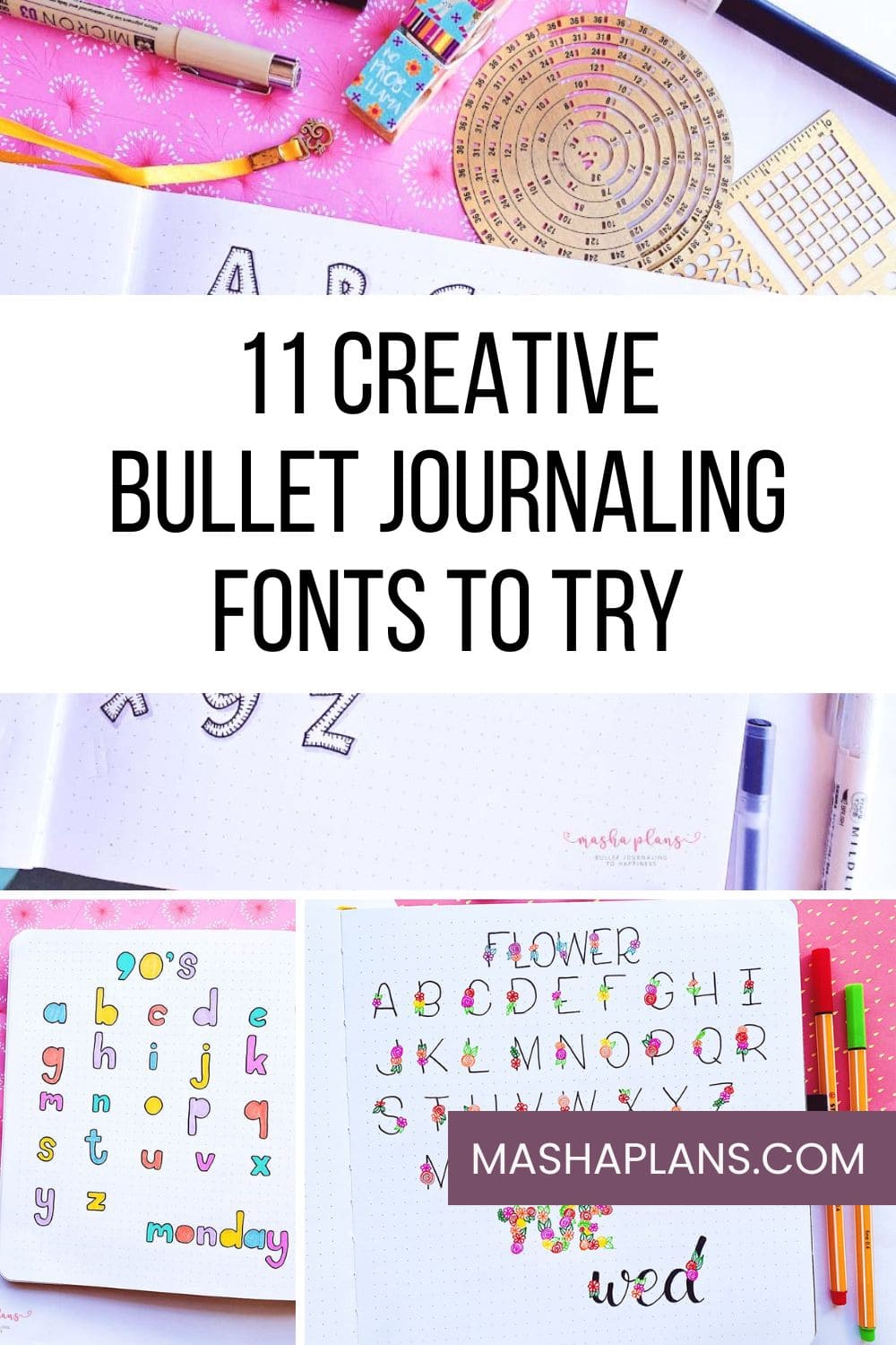11 Creative Bullet Journaling Fonts To Try