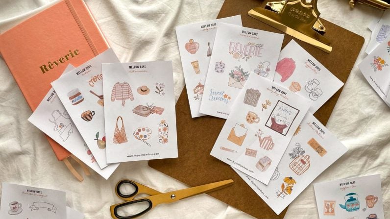 Free Printable Cute Journal Stickers