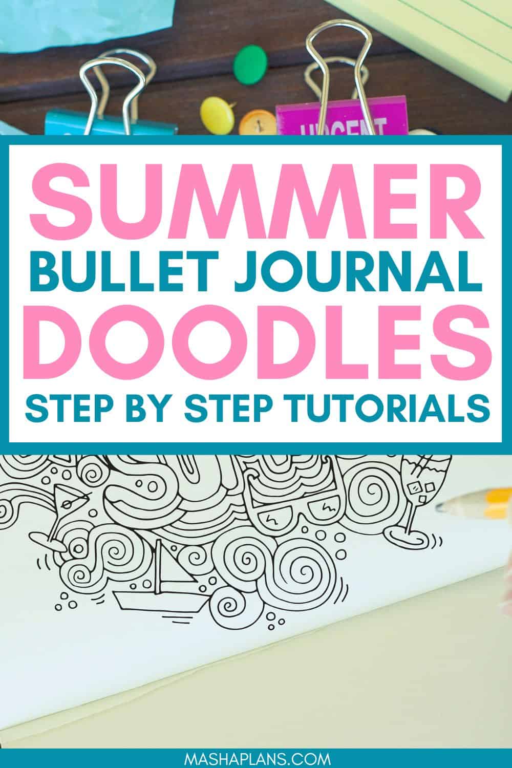 11 Summer Doodles To Draw In Your Bullet Journal
