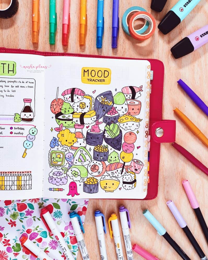 11 Monthly Spread Bullet Journal Ideas