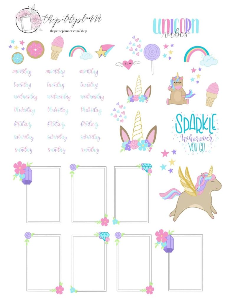 Free Printable Cute Journal Stickers
