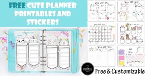 Free Printable Cute Journal Stickers