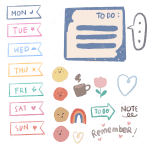 Free Printable Cute Journal Stickers