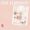 Free Printable Cute Journal Stickers