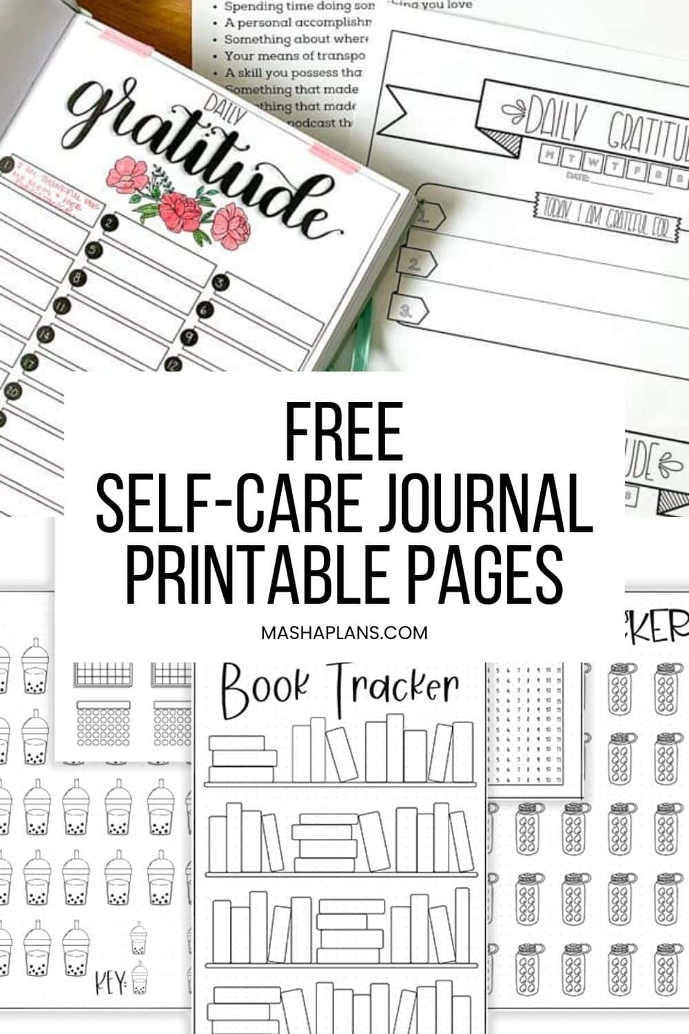 Free Self-Care Journal Printable Pages