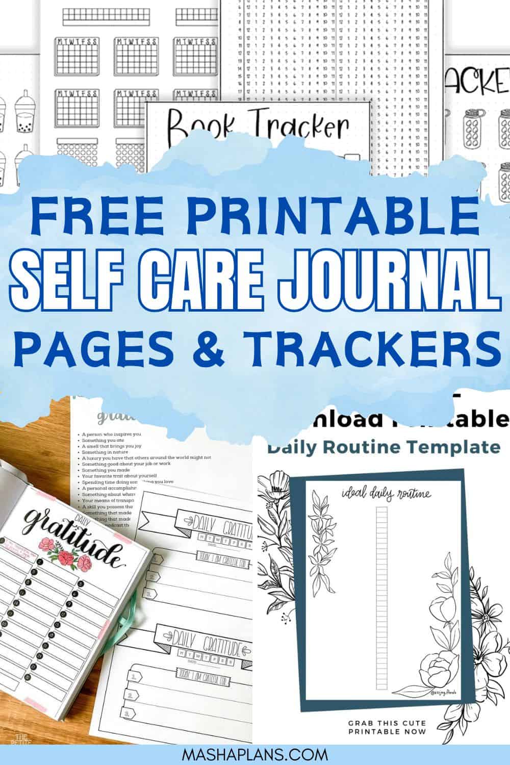 Free Self-Care Journal Printable Pages