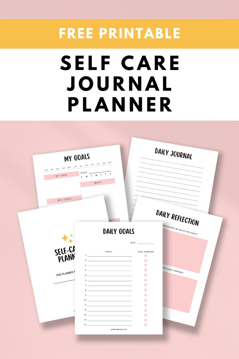 Free Self-Care Journal Printable Pages