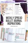15 Weekly Spread Bullet Journal Inspirations