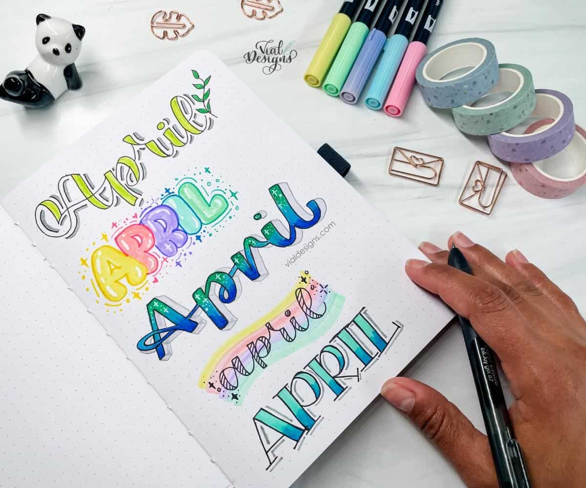 50+ Beautiful Header Ideas For Your Bullet Journal