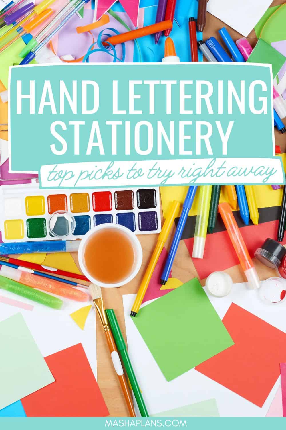 The Best Hand Lettering Tools