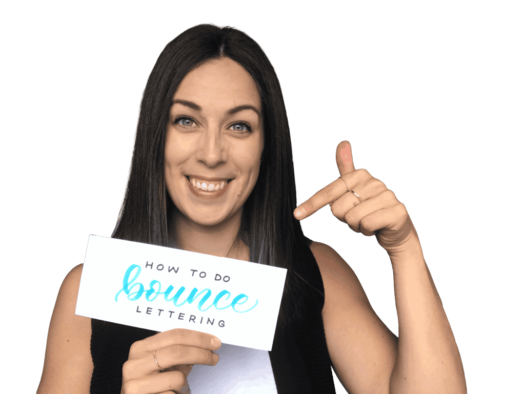Free Printable Bounce Lettering Worksheets