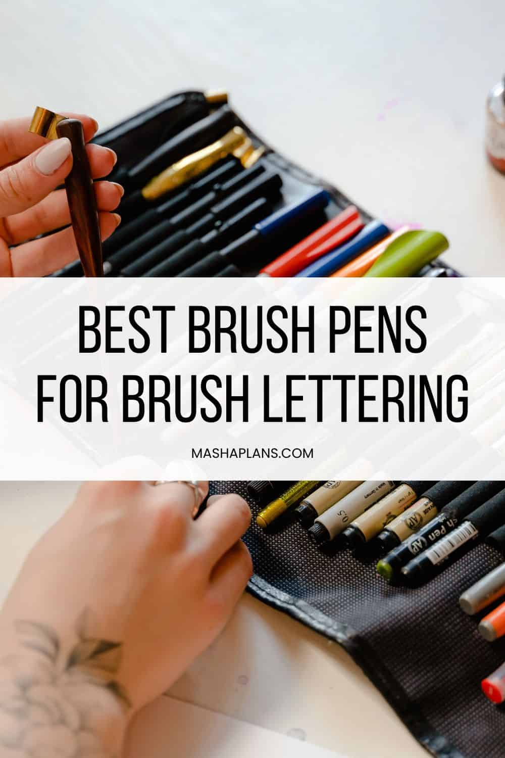 9 Best Brush Pens For Lettering