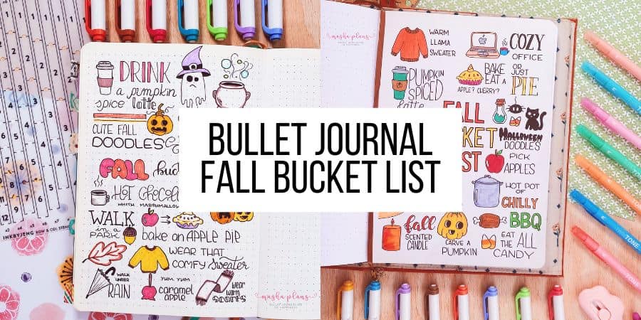 13 Bullet Journal Bucket List Ideas For Fall