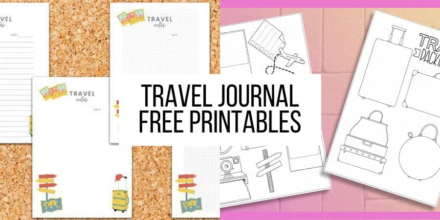 Free Travel Journal Printables