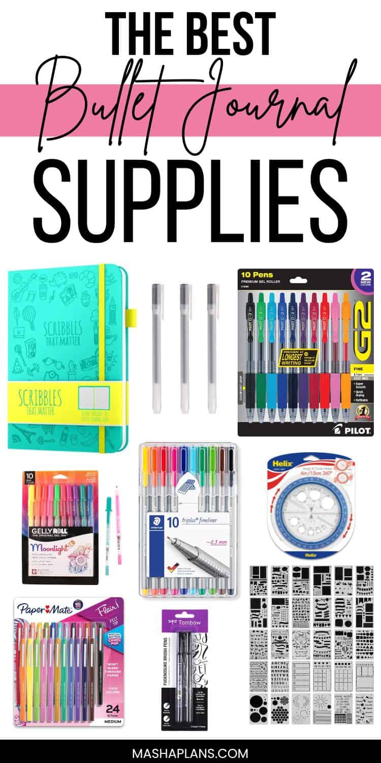 Best Stationery For Bullet Journaling