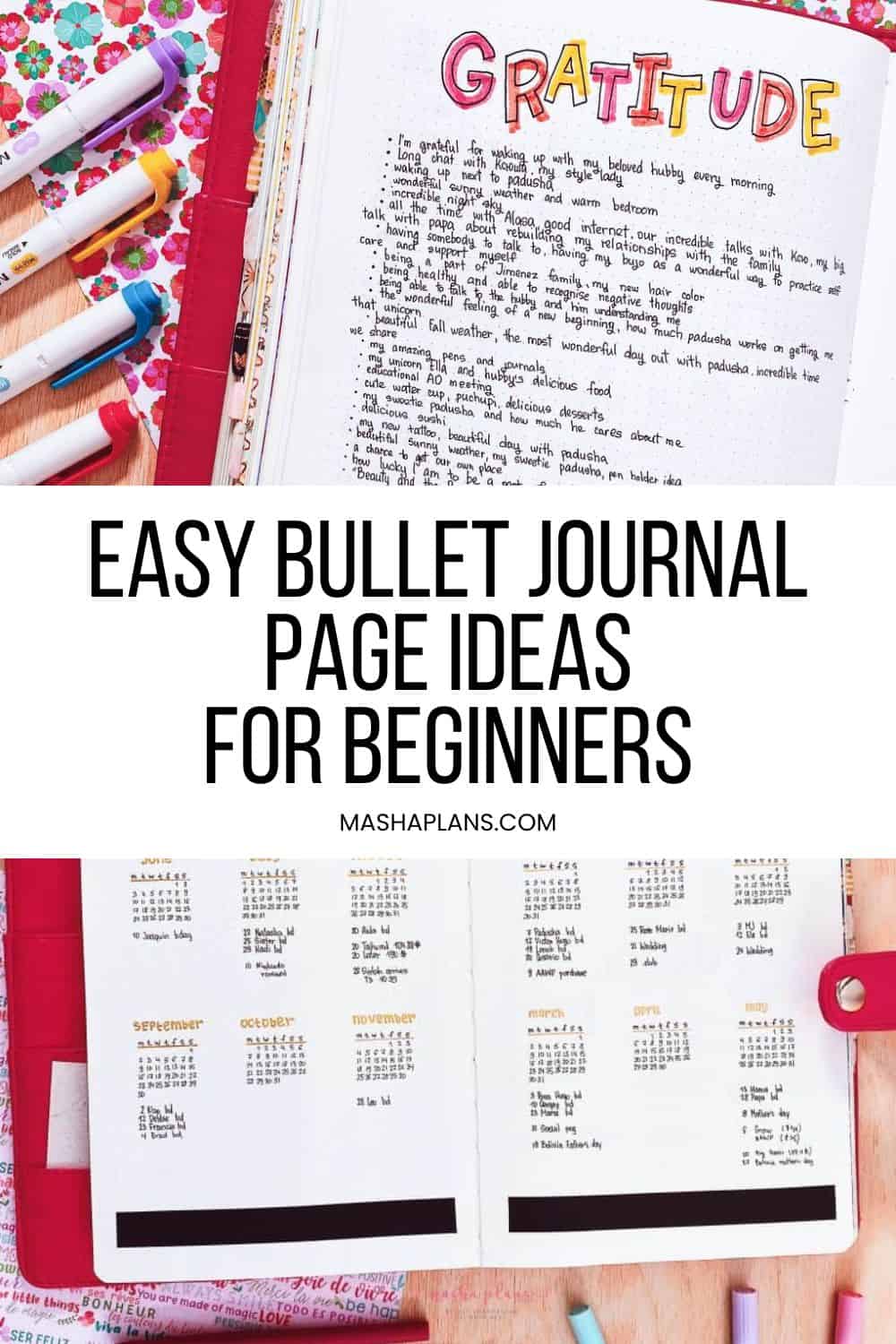 25 Easy Bullet Journal Ideas For Beginners