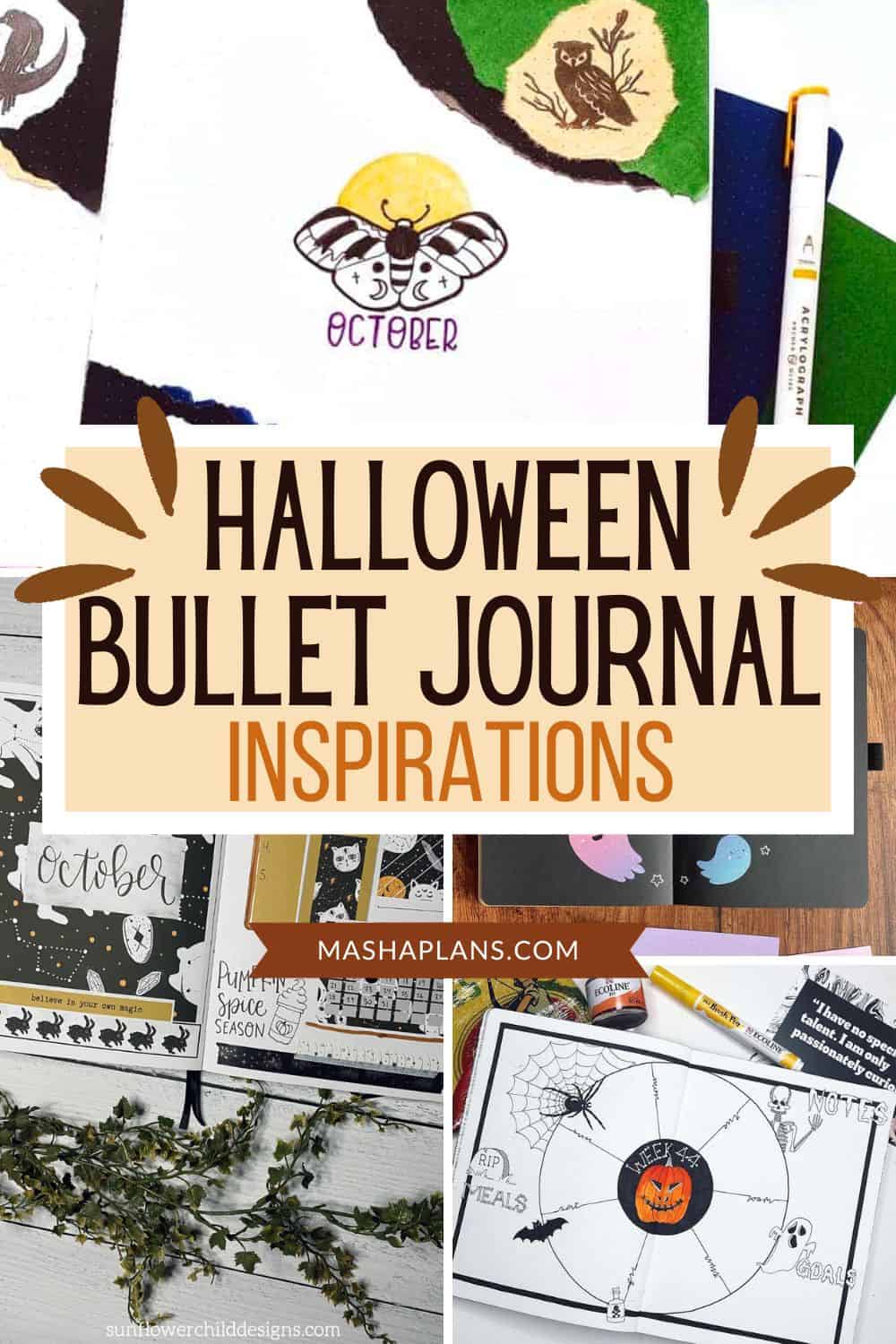 13 October Halloween Bullet Journal Inspirations