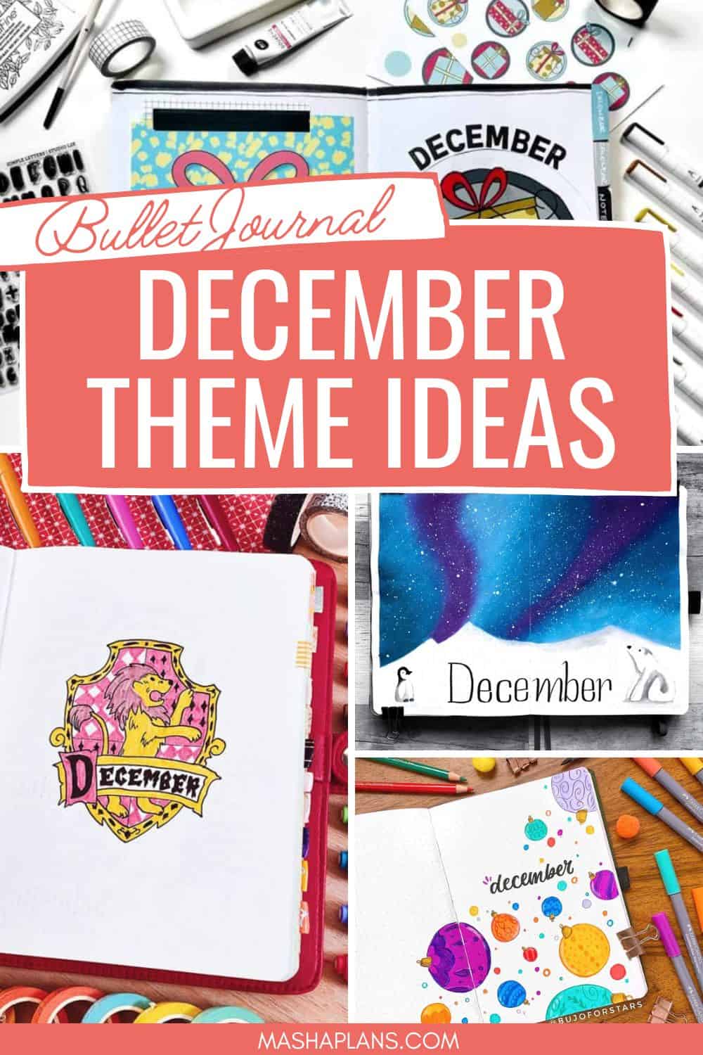 17 December Bullet Journal Theme Ideas