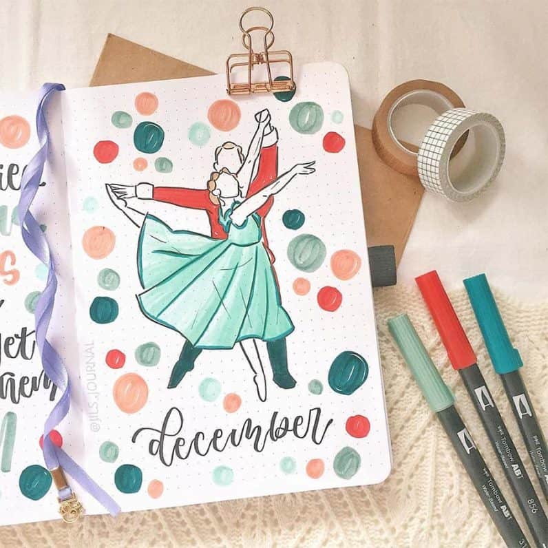 17 December Bullet Journal Theme Ideas