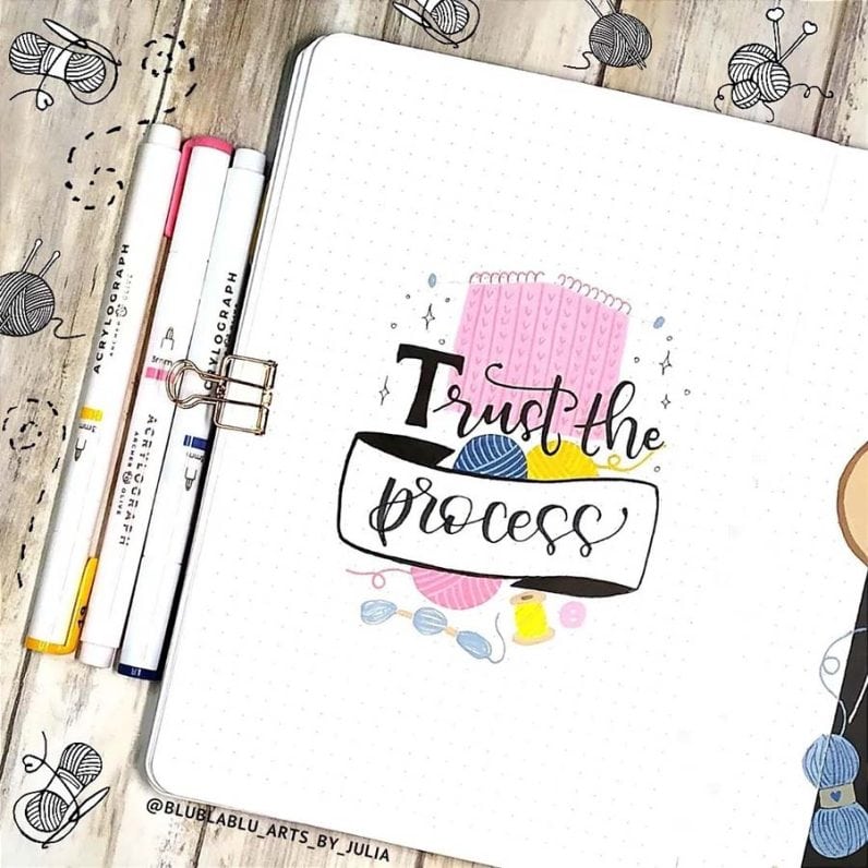 15 Bullet Journal Quote Page Inspirations