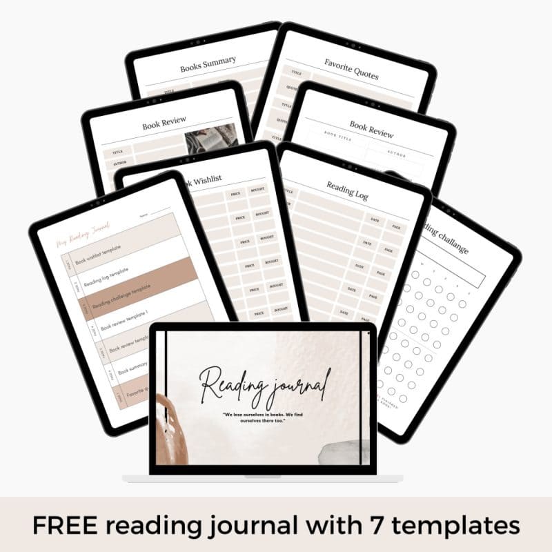 Free Printable Book Journal Pages