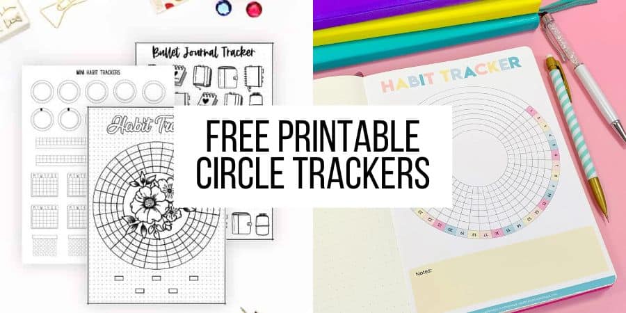 15+ Free Printable Circle Habit Trackers