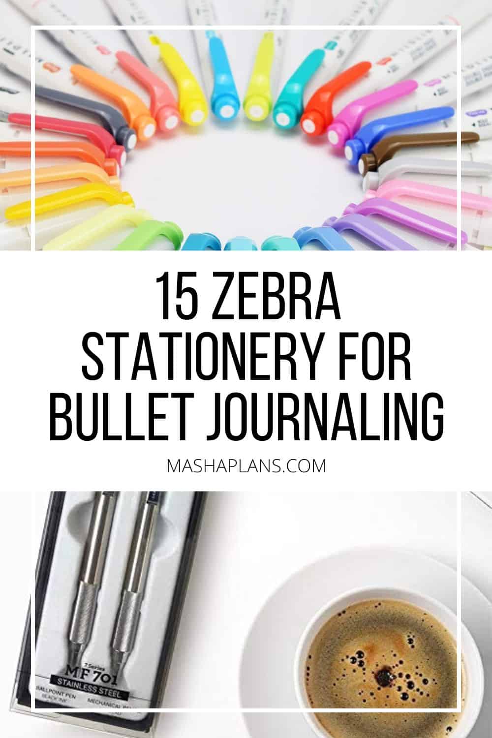15 Zebra Stationery Products For Bullet Journaling