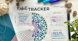 15+ Free Printable Circle Habit Trackers