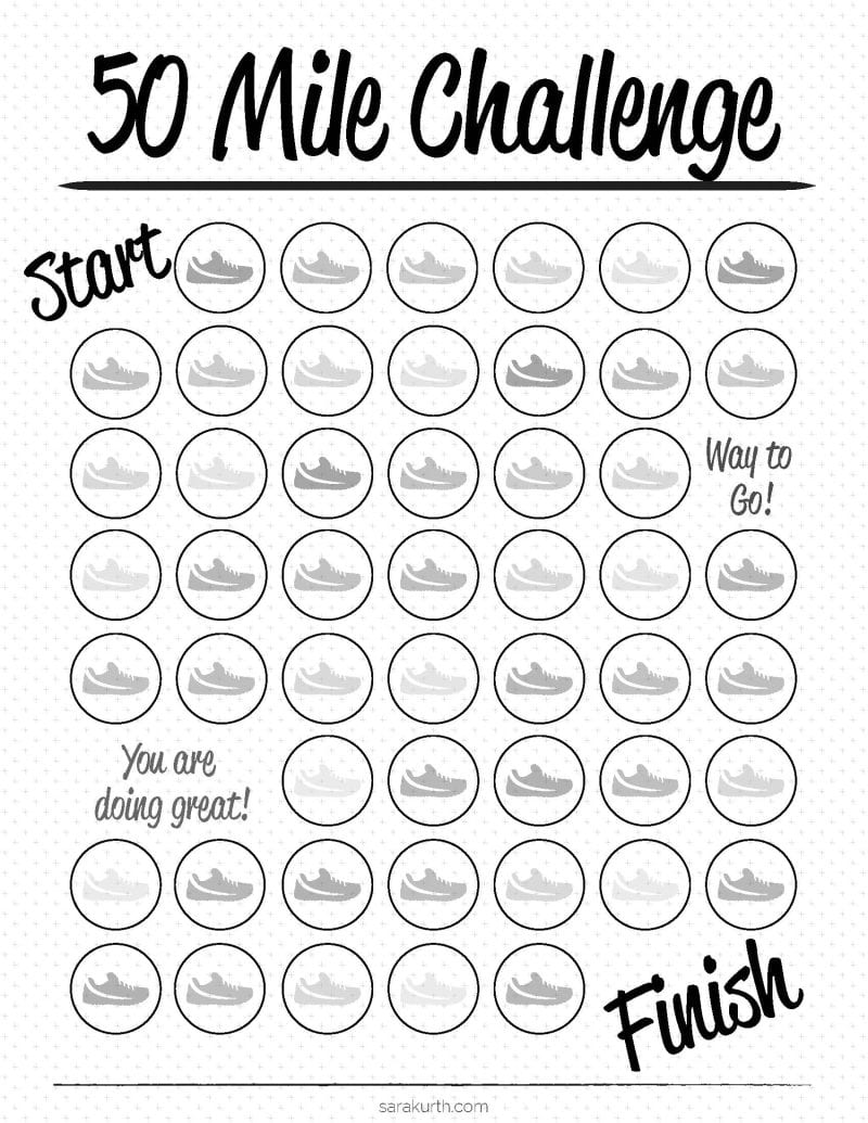Free Running Tracker Printables