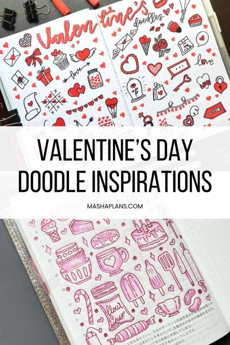 Easy Valentine's Day Doodles