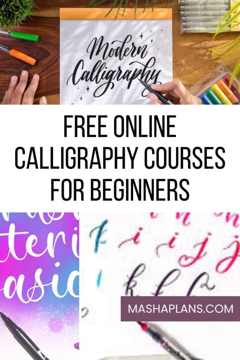 11 Free Online Calligraphy Courses For Beginners