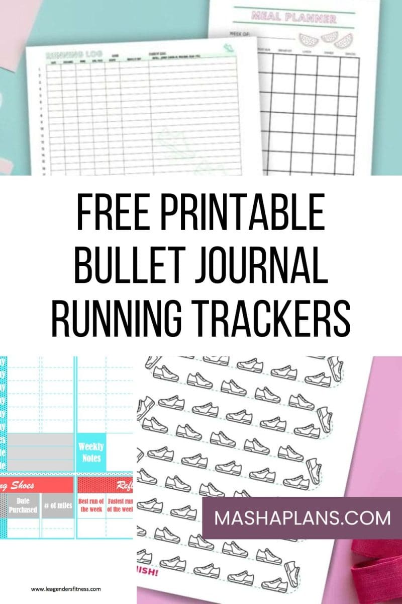 Free Running Tracker Printables