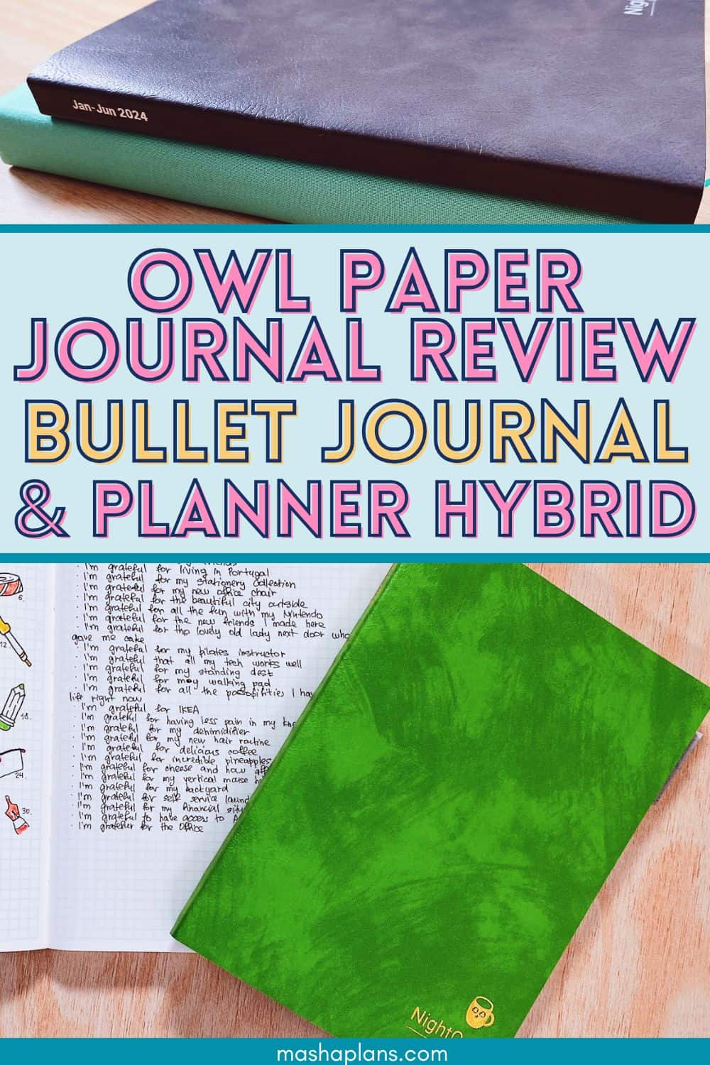 Owl Paper Planner Review: Bullet Journal & Planner Hybrid