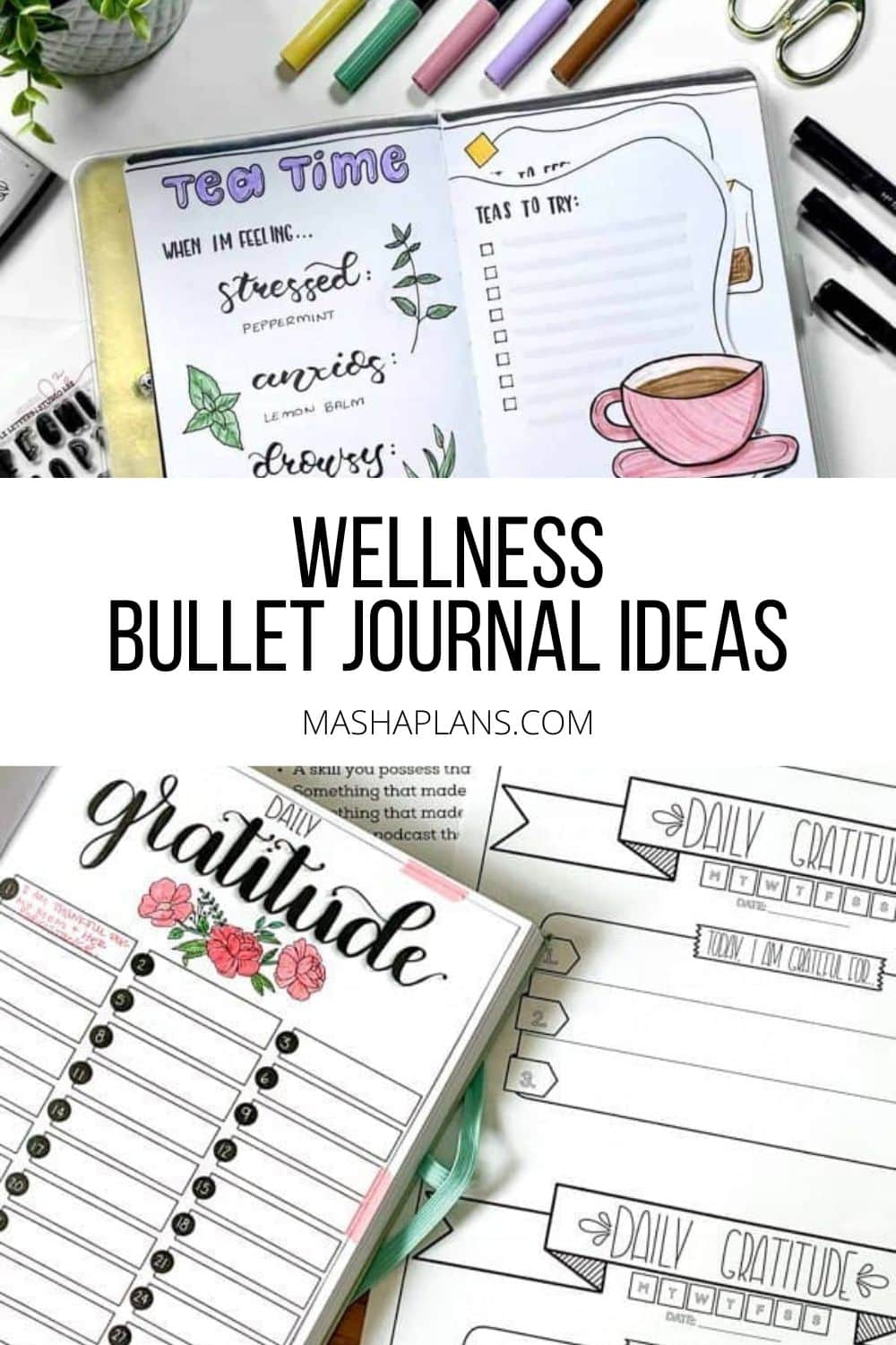17 Wellness Bullet Journal Ideas