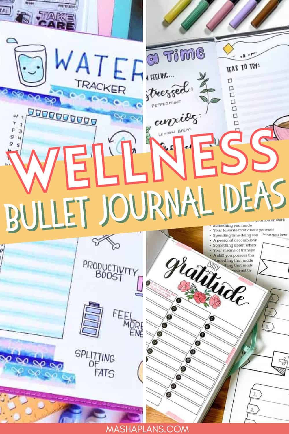 17 Wellness Bullet Journal Ideas